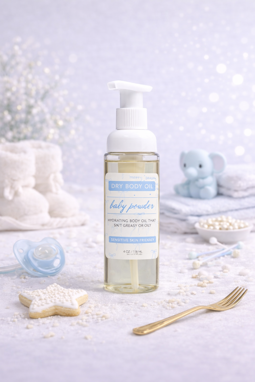 baby powder body oil – shopshaymoena